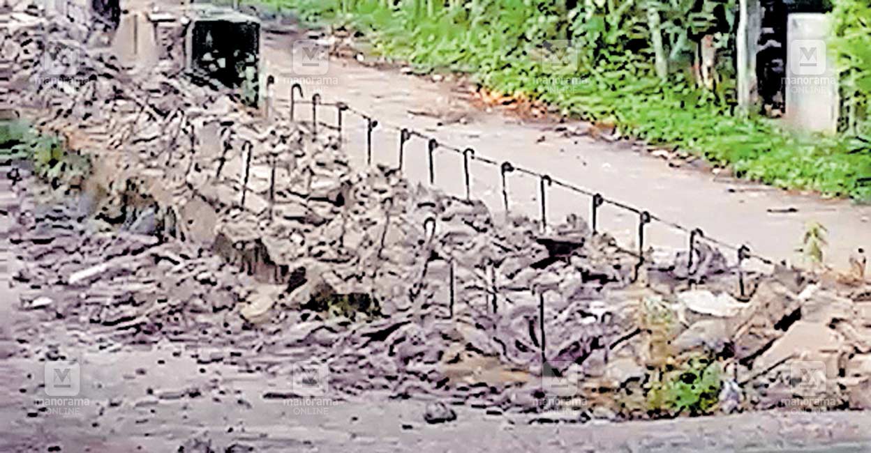 പമ്പാജലസേചന പദ്ധതിയുടെ ഭാഗമായ കനാൽ ഇടിച്ച് തകർത്തു; 27.6 ലക്ഷം രൂപയുടെ ...