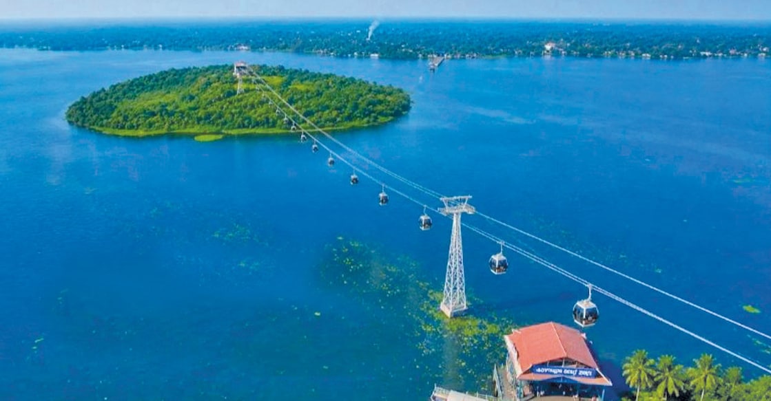മുഹമ്മ ബോട്ട്ജെട്ടി–പാതിരാമണൽ ദ്വീപ് റോപ്‍വേ; കായൽ ടൂറിസത്തിന് പുതിയ ...
