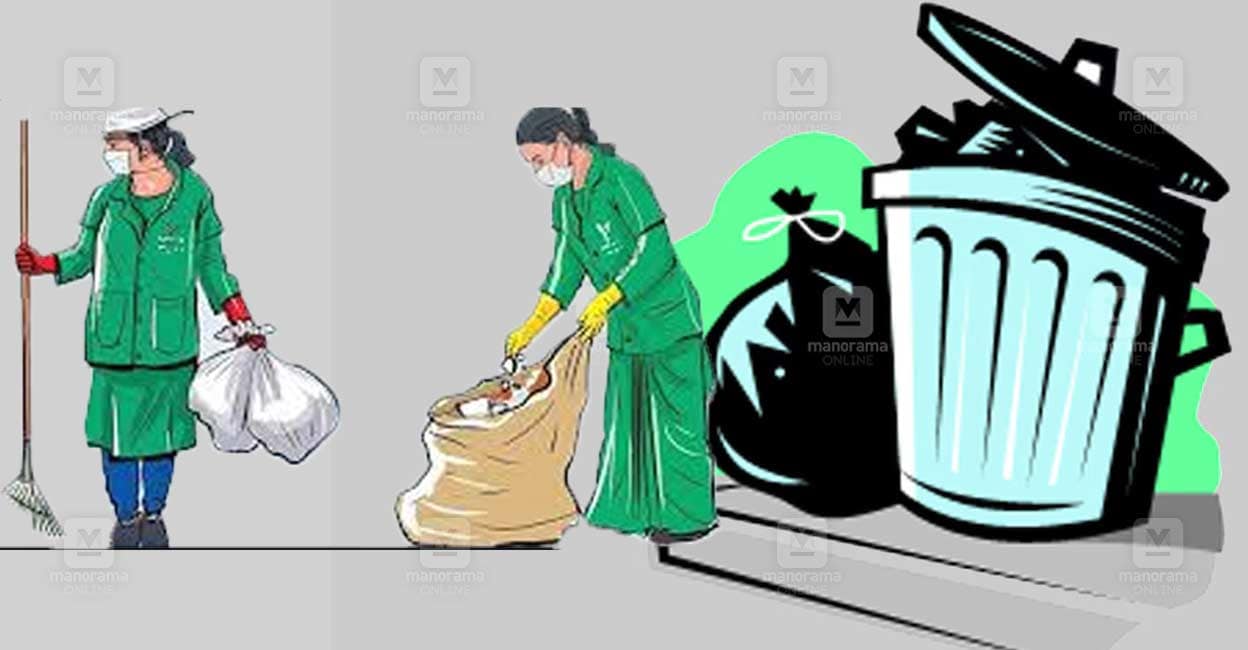 വേസ്റ്റ് ബിന്നിൽ സ്നഗി അടക്കമുള്ള മാലിന്യങ്ങൾ നിക്ഷേപിച്ചു; ക്യാമറ ...