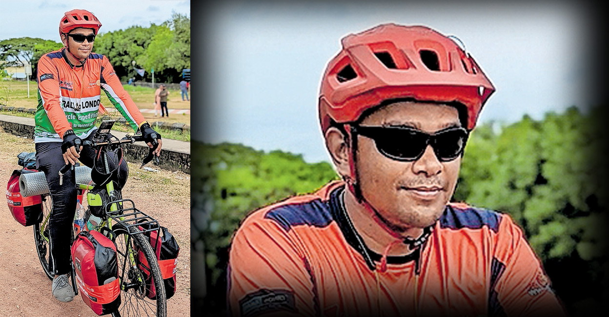 ഫായിസ് അഷ്റഫ് അലി ലണ്ടനിൽ പോയിവരും; സൈക്കിളിൽ