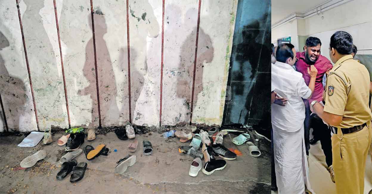 അവിശ്വസനീയതയോടെ കുസാറ്റ് വിദ്യാർഥികൾ; കൂട്ടുകാരെ കെട്ടിപ്പിടിച്ച് ...