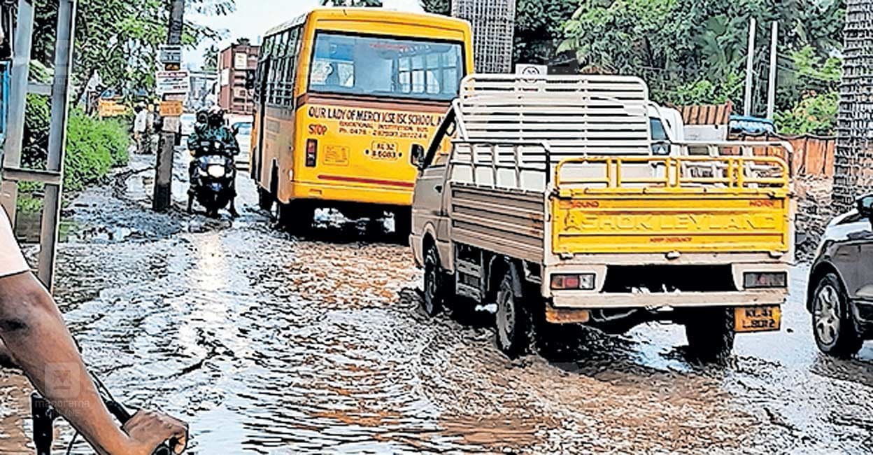 ഉയരപ്പാത:വീണ്ടും ദുരിതയാത്ര | national highway | flyover construction ...