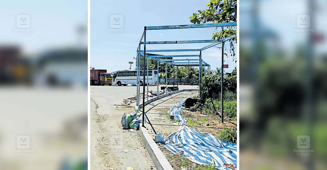 മൂലമ്പിള്ളി-പിഴല പാലം അപ്രോച്ച് റോഡിൽ ജിഡയുടെ നിർമാണം അപകട ഭീഷണി ...