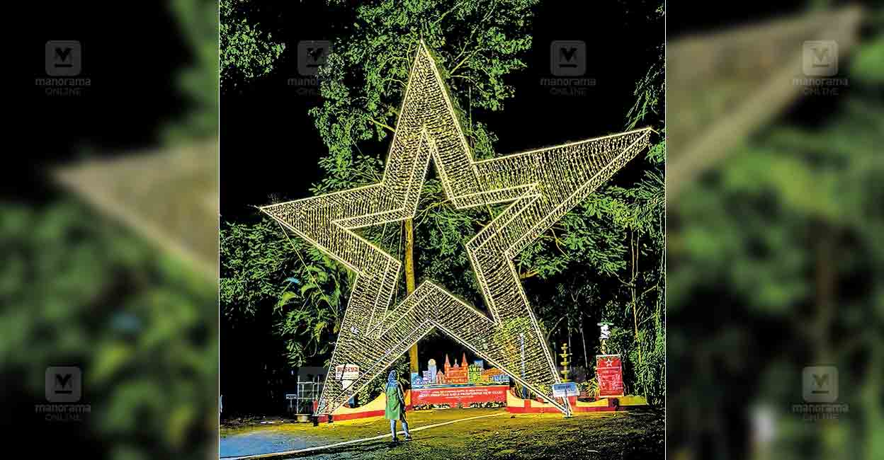 ക്രിസ്മസ് ആഘോഷങ്ങൾക്കൊരുങ്ങി നാട്; കൂറ്റൻ മഴമരം പ്രകാശം ചൊരിയും ...