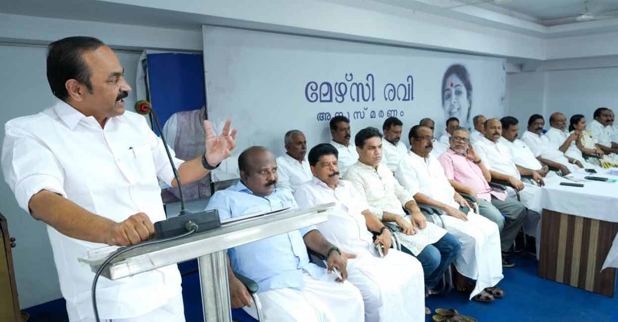 മേഴ്സി രവി പുരുഷ മേധാവിത്വത്തിനെതിരെ നിലകൊണ്ട നേതാവ്: വി.ഡി സതീശൻ