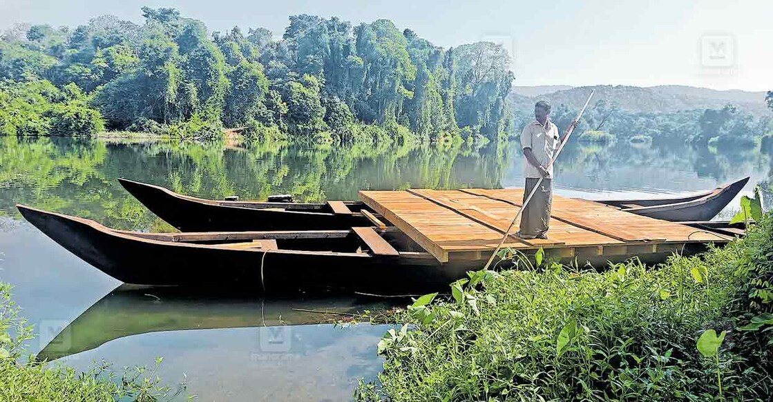 പാലമെത്തിയില്ല;കുട്ടമ്പുഴ ബംഗ്ലാവുംകടവിൽ ജങ്കാർ സർവീസ് | Kothamangalam ...