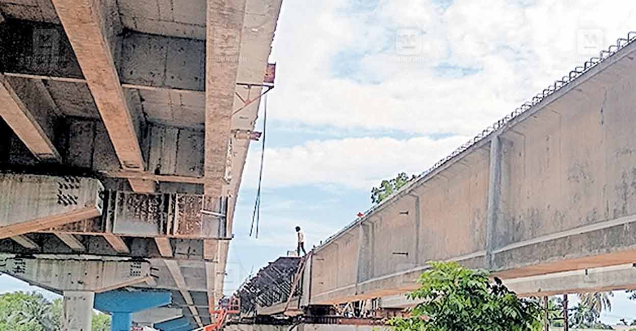 അരൂർ– തുറവൂർ ഉയരപ്പാത ഇതുവരെ പൂർത്തിയായത് 9.65 കി.മീ.; പൂർത്തിയാകുന്നത് ...