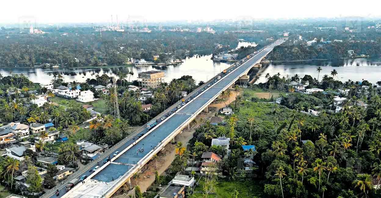 വരാപ്പുഴ പുതിയ പാലത്തിന്റെ നിർമാണം പൂർത്തിയായത് 610 ദിവസം കൊണ്ട്; 3 ...
