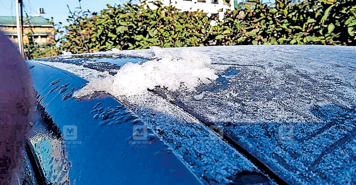 താപനില പൂജ്യത്തിലേക്ക്; കൊടും കുളിരിൽ മഞ്ഞണിഞ്ഞ് മൂന്നാർ | Minus Degree ...