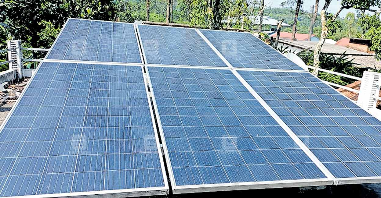 37 വീടുകൾക്ക് സൗരപ്രഭ