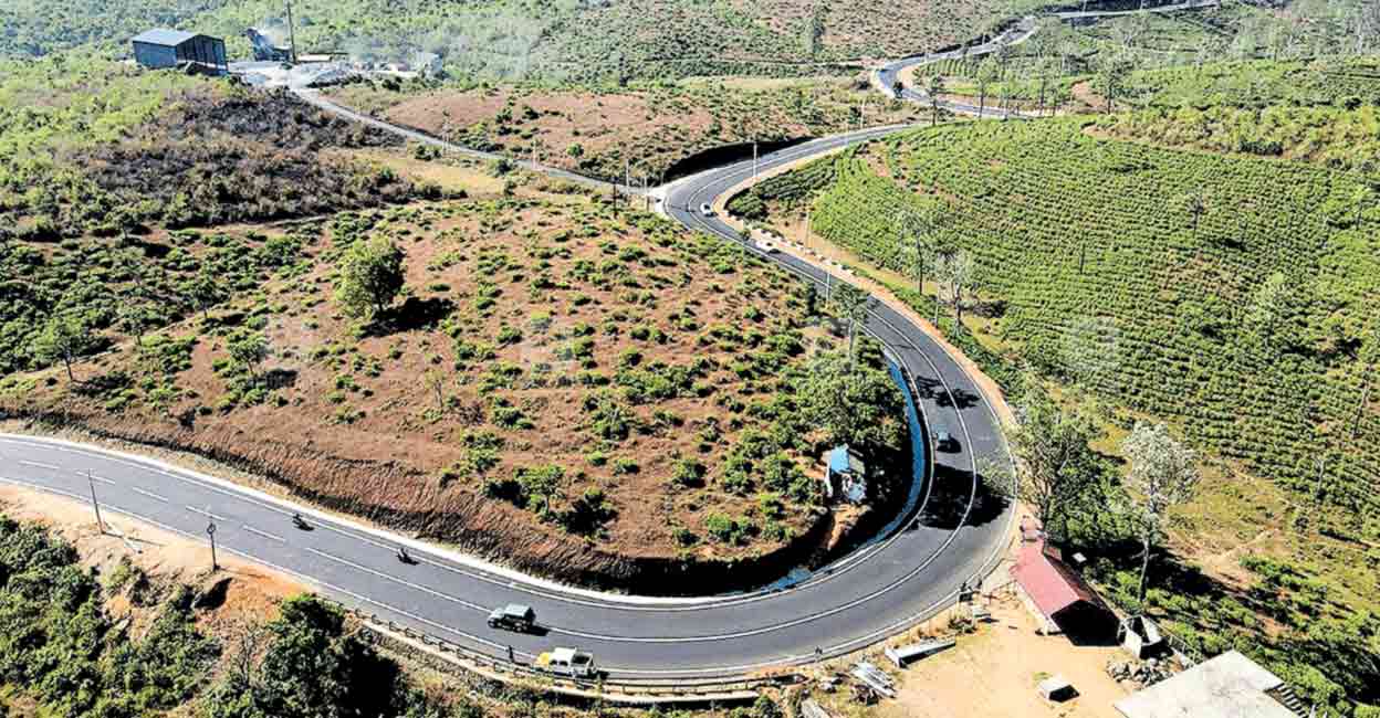 പീരുമേട്- ദേവികുളം മലയോര ഹൈവേ: ചപ്പാത്ത്– കട്ടപ്പന റീച്ചിന്റെ പണികൾ ഉട ...