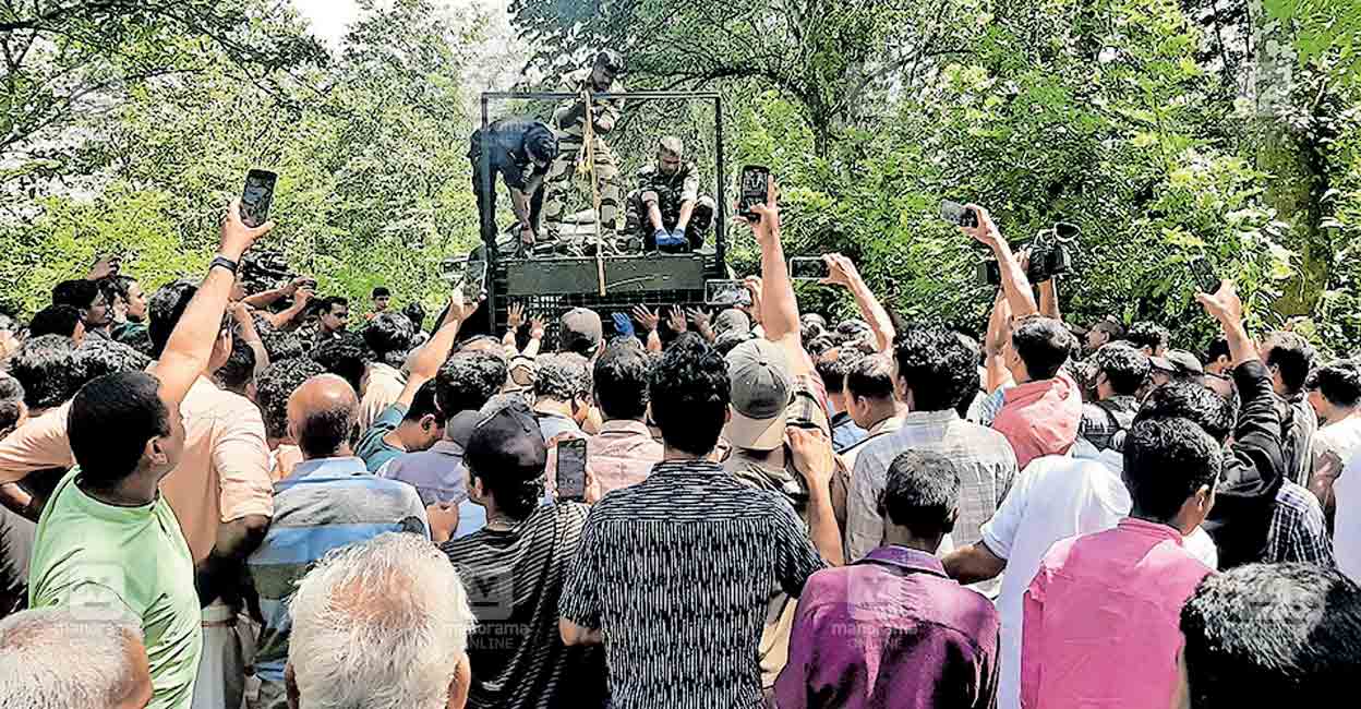 കുഴിയിൽ കടുവ, ഭീതിയിൽ നാട്ടുകാർ | Kumily tiger | കുമിളി പുലി ...