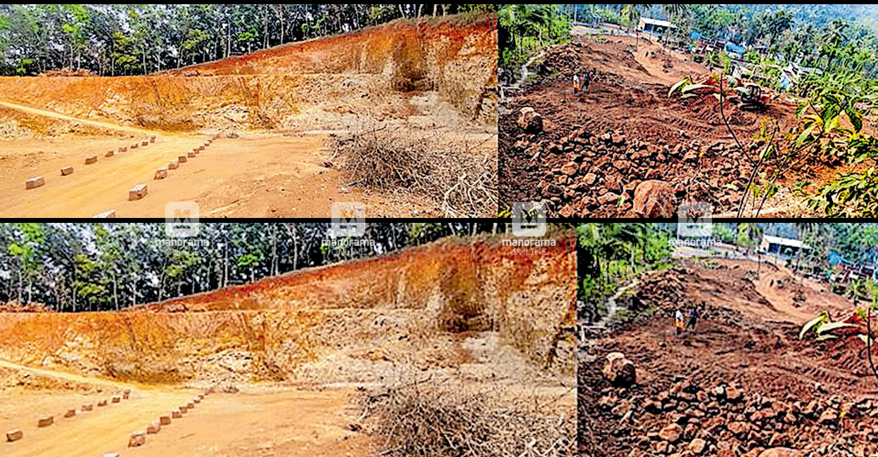 ജില്ലയിൽ കുന്നിടിച്ച് മണ്ണ് കടത്തുന്നത് വ്യാപകം