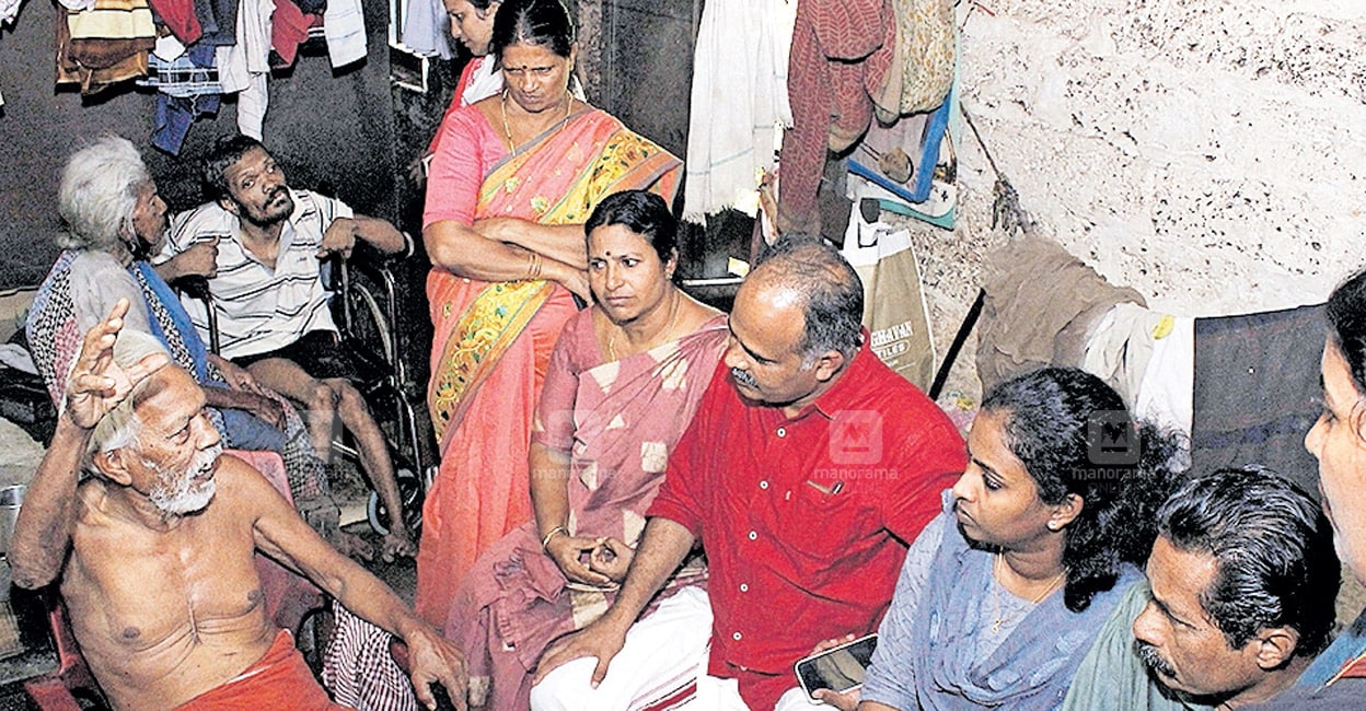 കെ.വി.സുമേഷ് ഇടപെട്ടു, വേലായുധന്റെ ദുരിത ജീവിതത്തിന് അറുതിയാകുന്നു