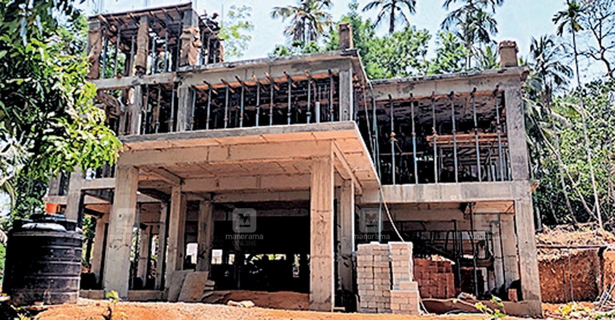 കണ്ണവം പൊലീസ് സ്റ്റേഷനു പുതിയ കെട്ടിടം; നിർമാണം ദ്രുതഗതിയിൽ പുരോഗമിക്കുന്നു