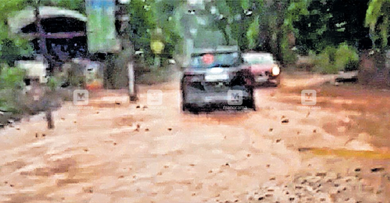 ആദ്യ മഴയിൽ തന്നെ വെള്ളക്കെട്ട്, ദുരിതത്തിലായി നാട്ടുകാരും വ്യാപാര ...