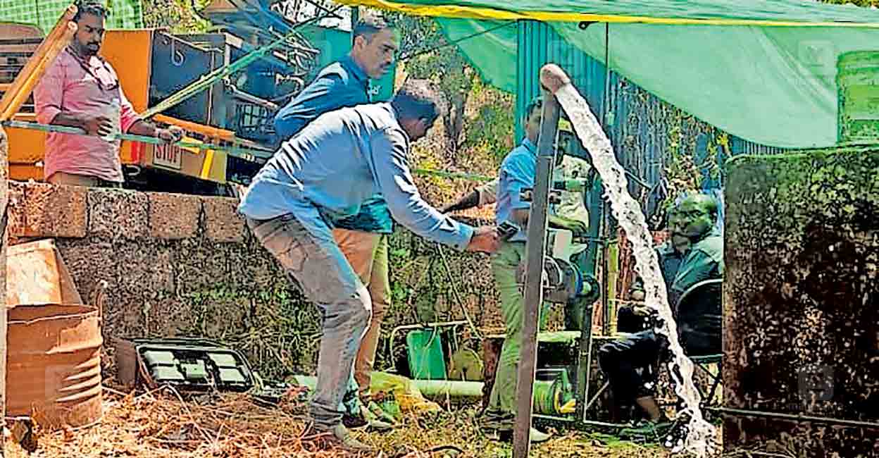 കുപ്പിവെള്ള കമ്പനി: ജലലഭ്യതാ പരിശോധന തുടങ്ങി | Chapparapadavu ...