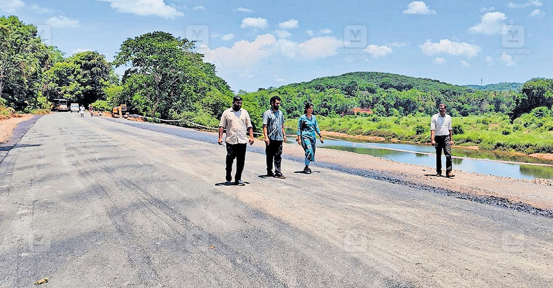 കിഫ്ബിയുടെ ‘നോട്ട’ത്തിൽ ഒന്നാന്തരം റോഡ്; മണ്ണൂർ വഴി ഇരിക്കൂറിലേക്കുള്ള ...