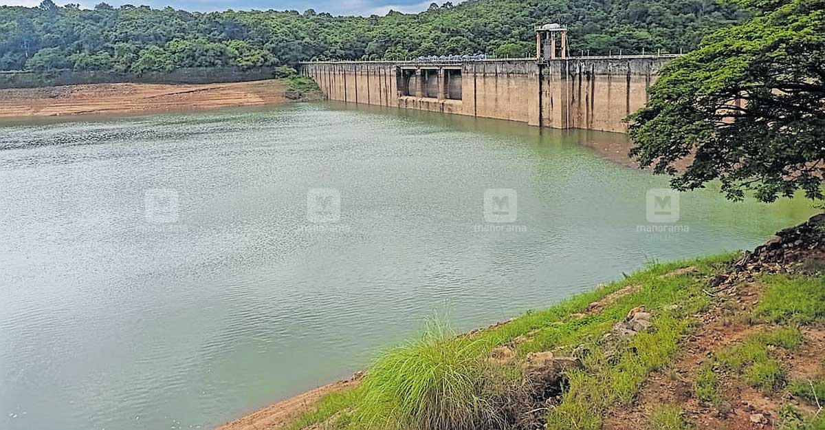 മഴ കനത്തിട്ടും ജലനിരപ്പുയരാതെ തെന്മല പരപ്പാർ ഡാം