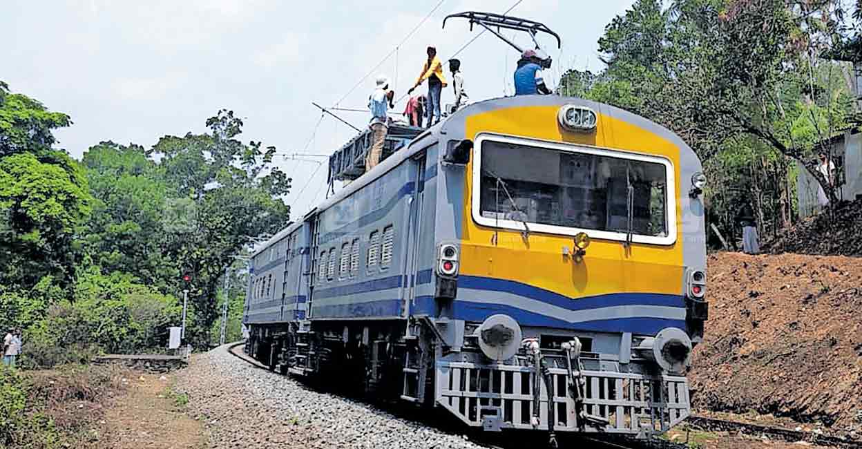 കൊല്ലം–പുനലൂർ പാത വൈദ്യുതീകരണം സുരക്ഷാപരിശോധന ഇന്ന്