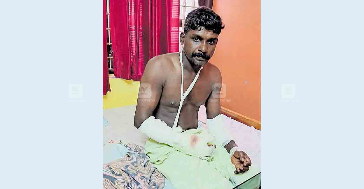 ബൈക്കിലെത്തിയ സംഘം യുവാവിനെ ആക്രമിച്ചു