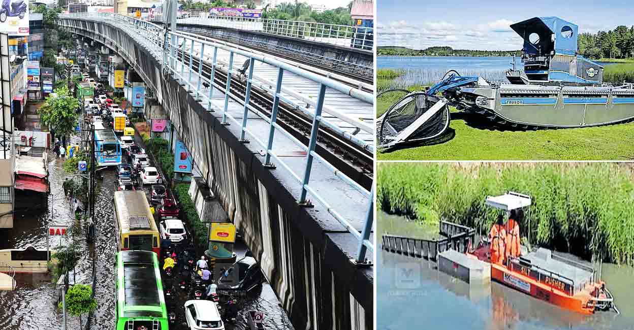 കൊച്ചി നഗരത്തിലെ വെള്ളക്കെട്ട്; വരുന്നു 3 സ്മാർട് യന്ത്രങ്ങൾ കൂടി, 34 ...