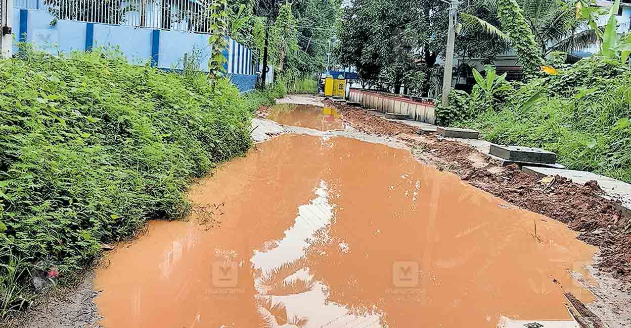 ഇതാണ് ‘ഉഗ്രൻ’ റോഡ് പണി; വീട്ടുകാർക്ക് പുറത്തേക്കിറങ്ങാൻ പറ്റാത്ത അവസ്ഥ