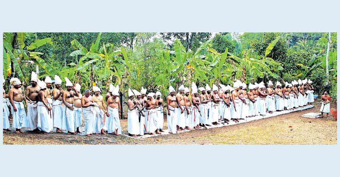കീഴൂർ ഭഗവതി ക്ഷേത്രത്തിലെ വലിയ പാന ഇന്ന്