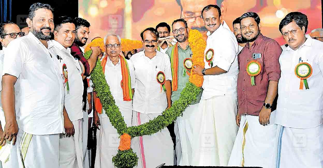 കേന്ദ്രമന്ത്രി ജോർജ് കുര്യന് കോട്ടയത്ത് ഉജ്വലവരവേൽപ്