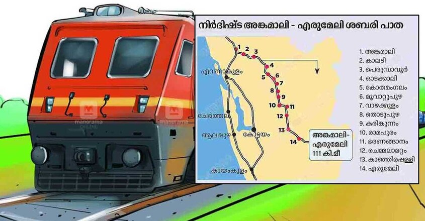 ശബരി റെയിൽ പാത: കല്ലിട്ട സ്ഥലങ്ങളിലെ നാട്ടുകാർ ദുരിതത്തിൽ; ‘രണ്ടിലൊന്ന് ...