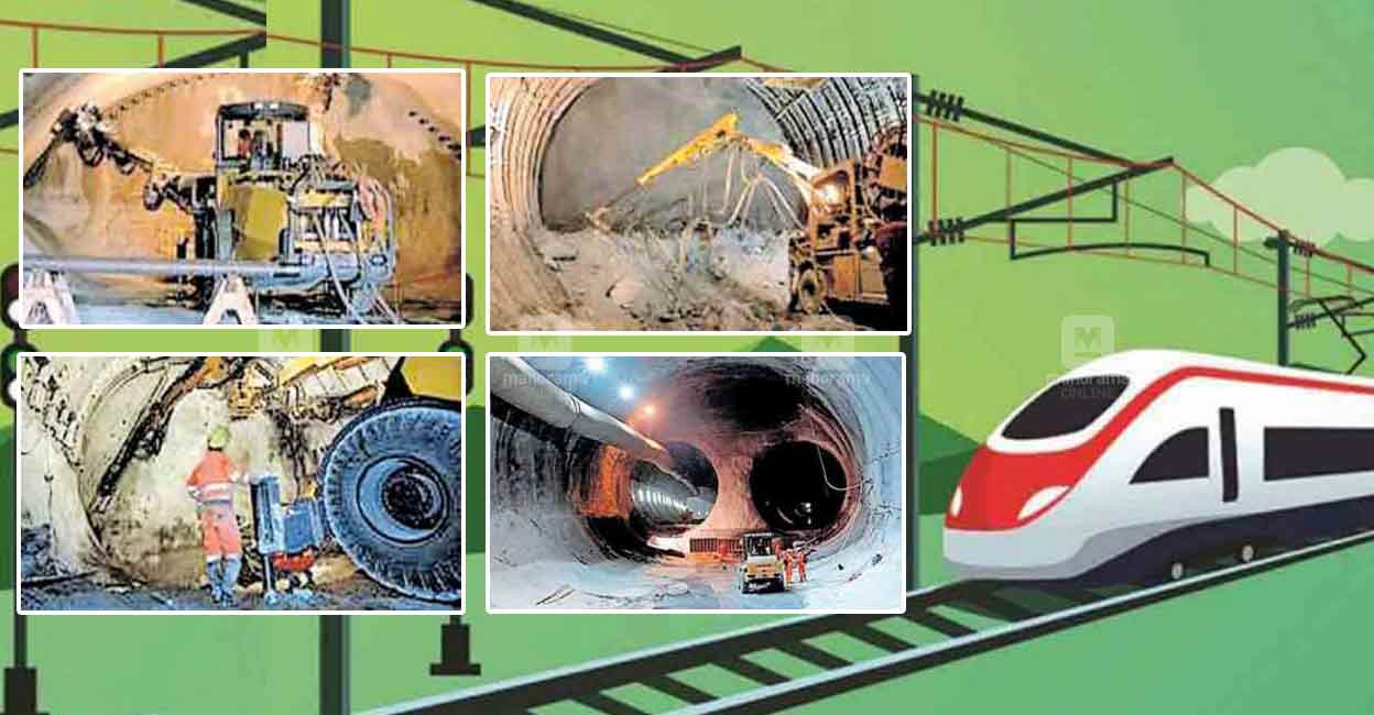 സിൽവർ ലൈൻ: തുരങ്കം കല്ലായിപ്പുഴയ്ക്കും 18 മീറ്റർ അടിയിൽ; തുരങ്കനിർമാണം ...