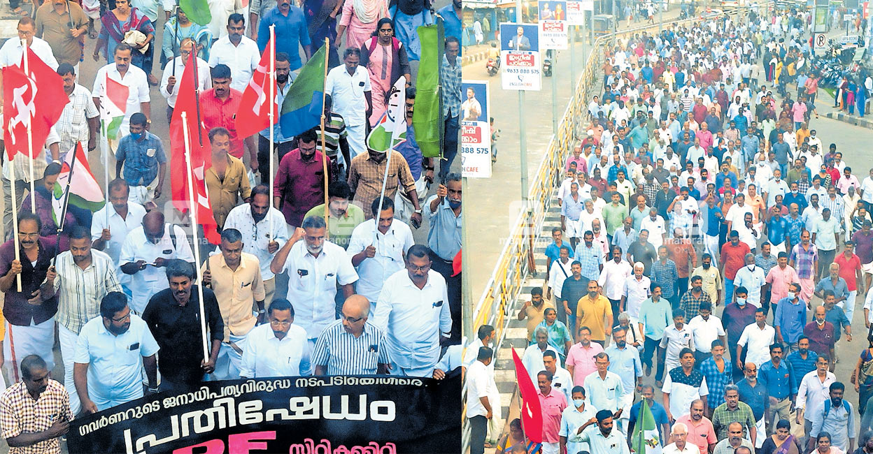 ഗവർണർ തീക്കൊള്ളി കൊണ്ട് തല ചൊറിയുന്നു: പി.മോഹനൻ