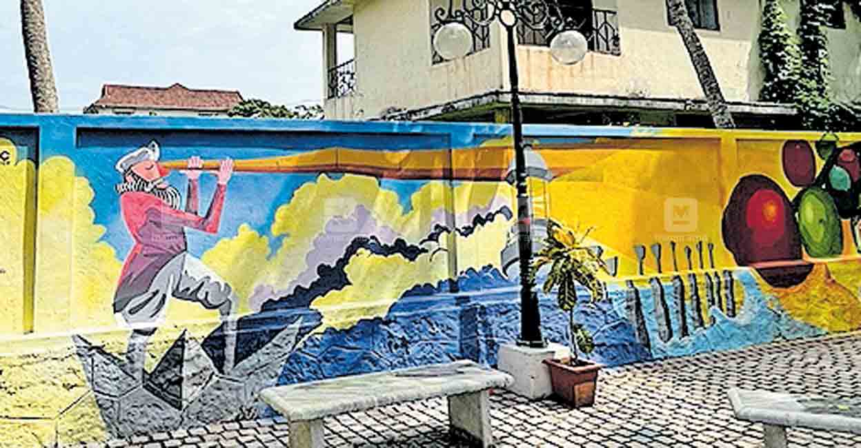 യുവചിത്രകാരന്റെ ഓർമയ്ക്ക് ചിത്രച്ചുമർ