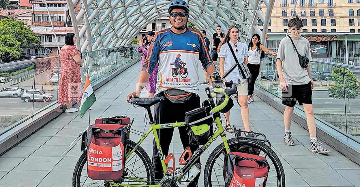 Cycling History: Kozhikode Resident Faiz Ashraf Ali's 30,000km Journey ...