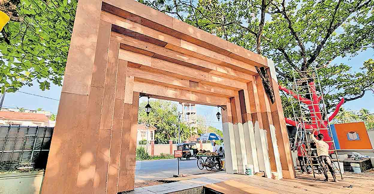 ഹോർത്തൂസിന് ഇനി ഒരാഴ്ച മാത്രം; കലാ സാഹിത്യ പന്തലുകളുയർന്നു | hortus ...
