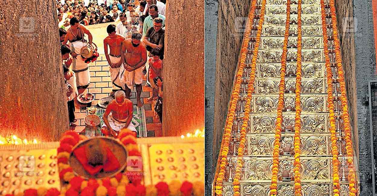 കുറുന്തോടി അയ്യപ്പ ക്ഷേത്രത്തിൽ പതിനെട്ടാം പടി സമർപ്പിച്ചു | Maniyur ...