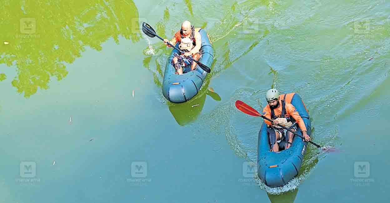 കൂളിമാട് കടവിൽ പാക്ക് റാഫ്റ്റിങ് | Pack rafting | Koolimaad Kavu ...