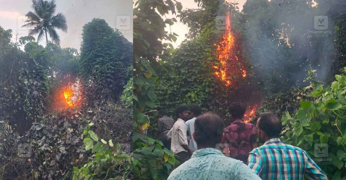 കല്ലായി കുന്നിൽ തീപിടിത്തം; നിയന്ത്രണവിധേയമാക്കാൻ ശ്രമം | Kallai Hill ...