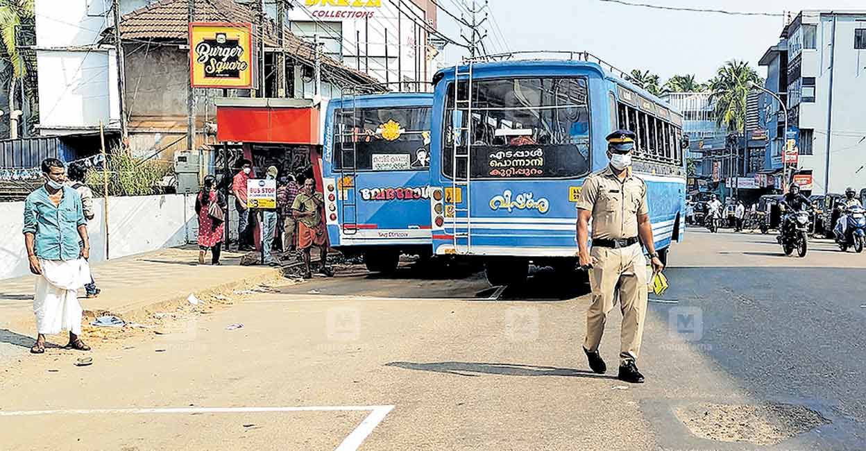 മേൽപാലം വന്നതോടെ കർശന ഗതാഗത പരിഷ്കാരം: എടപ്പാളിൽ പിടിമുറുക്കി | Edappal ...