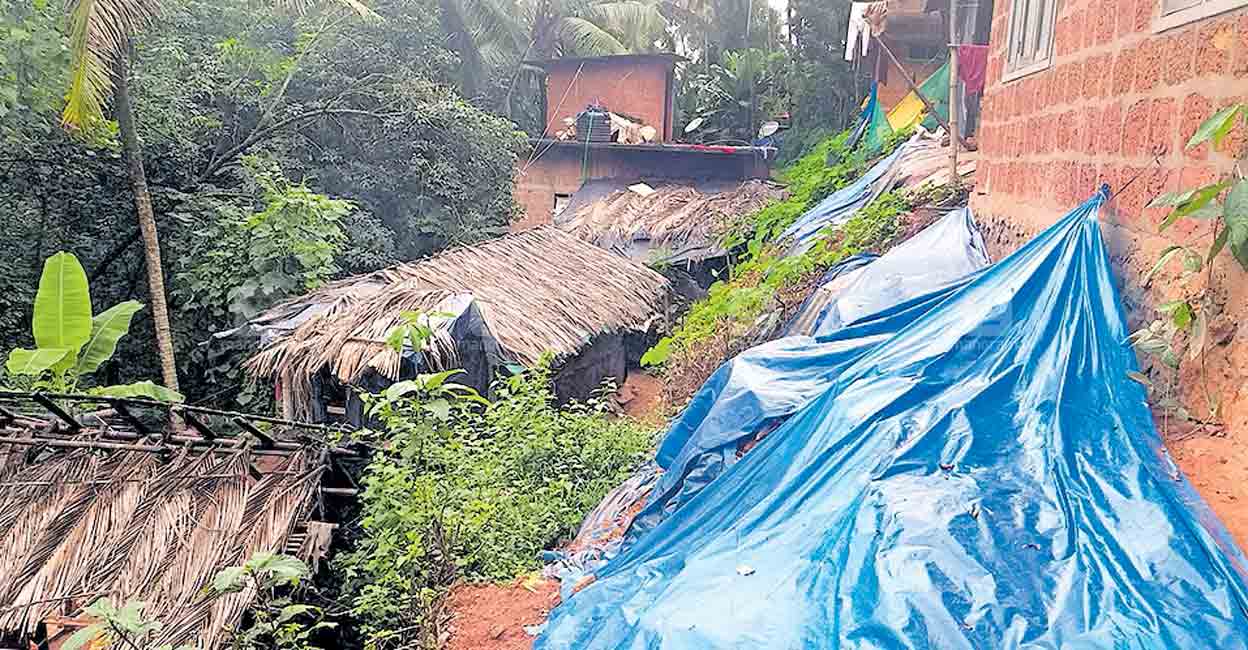 മണ്ണിടിച്ചിൽ: ഭീതിയോടെ പട്ടികജാതി കുടുംബങ്ങൾ