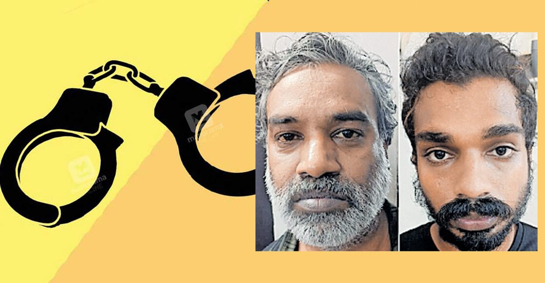 തിരൂരിൽ വീട് കുത്തിത്തുറന്ന് 20 പവൻ സ്വർണം മോഷ്ടിച്ച 2 പേർ പിടിയിൽ