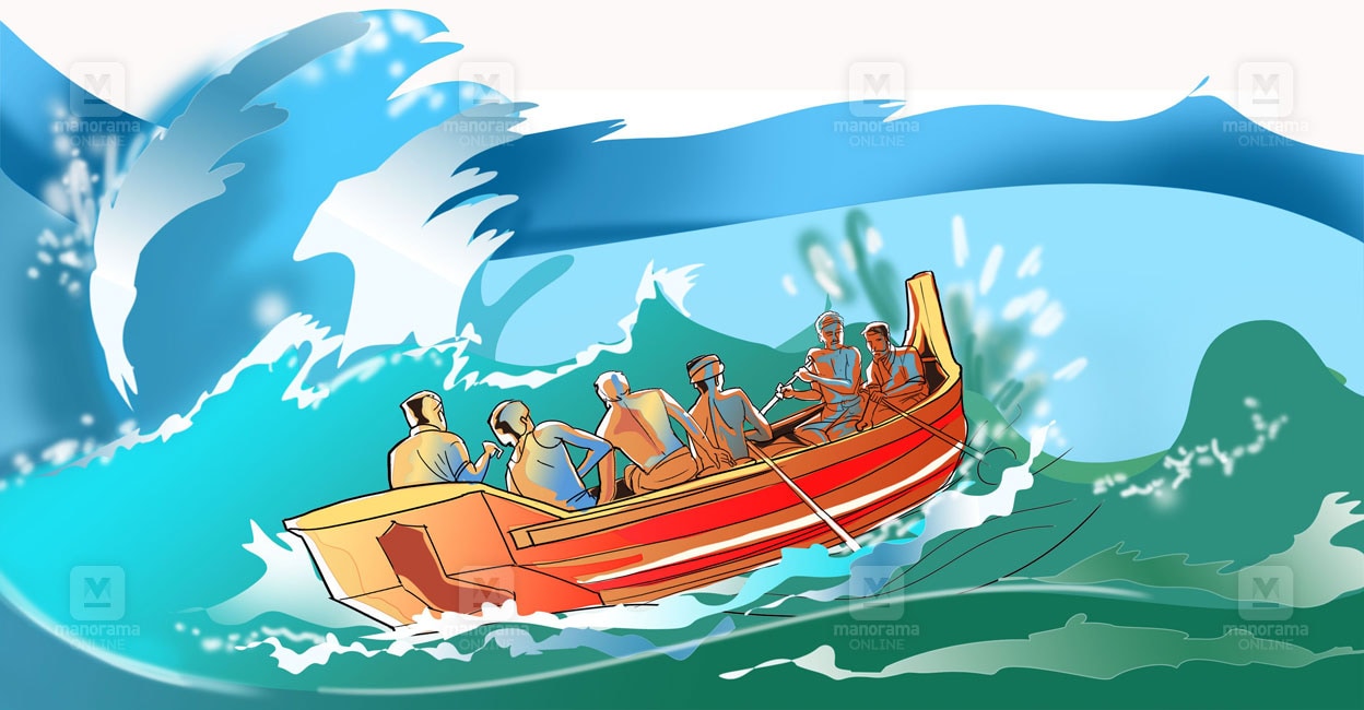 ആഴക്കടലിൽ കുടുങ്ങിയ 4 മത്സ്യത്തൊഴിലാളികളെ രക്ഷപ്പെടുത്തി | Kerala ...