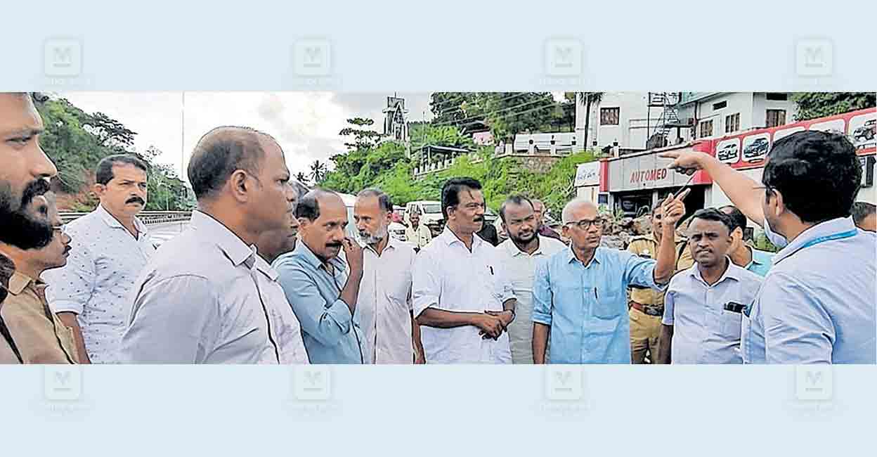 വടക്കഞ്ചേരി-മണ്ണുത്തി ദേശീയപാത നിര്‍മാണത്തിലെ അപാകത പരിഹരിക്കുമെന്ന് ...