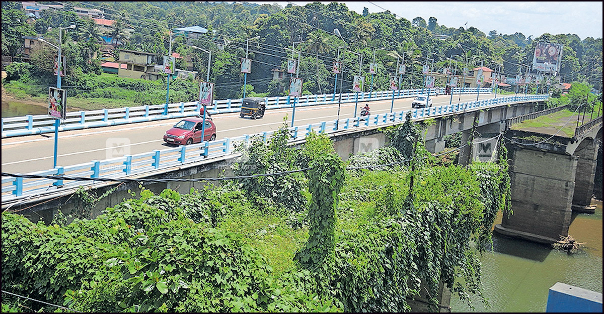 ബസും ഓട്ടോയും പോയതിനു പിന്നാലെ വലിയ ശബ്ദത്തോടെ പാലം ആറ്റിൽ വീണു; ഓ ...