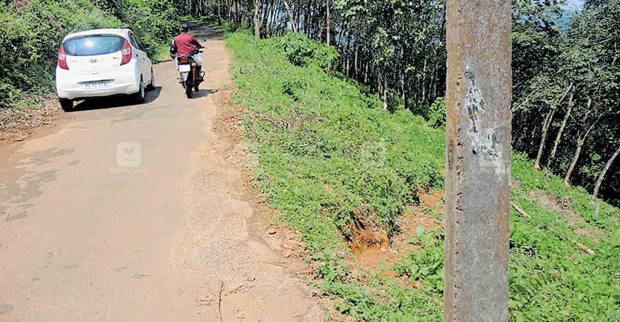 കൂനംകര–കോളാമല–തോണിക്കടവ് റോഡ്; വികസനം എത്താൻ ഇനിയും ഒട്ടേറെ ദൂരം