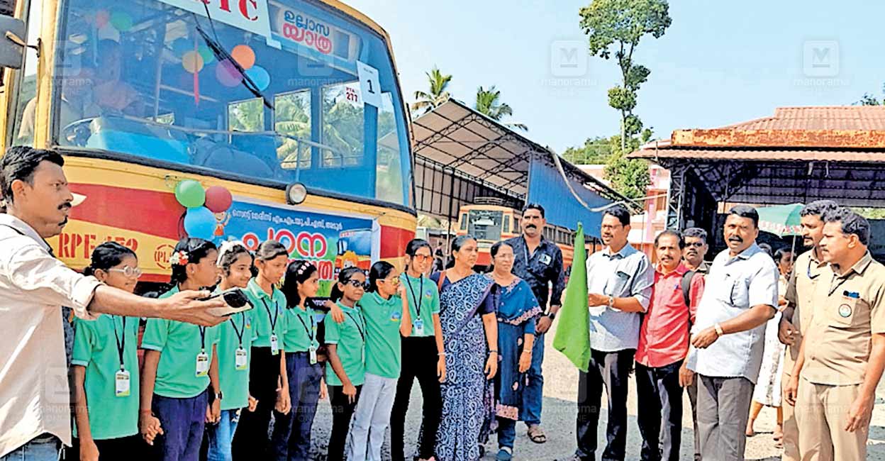 കെഎസ്ആർടിസി ബജറ്റ് ടൂറിസത്തിൽ വിദ്യാർഥികളുടെ ഉല്ലാസയാത്ര | Adoor St ...