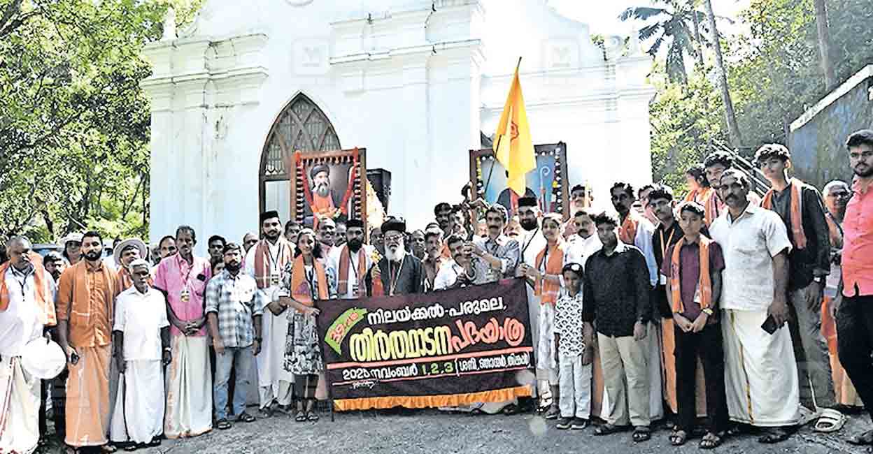 പരുമല പദയാത്രയ്ക്കു തുടക്കം | Nilakkal to Parumala Pilgrimage ...