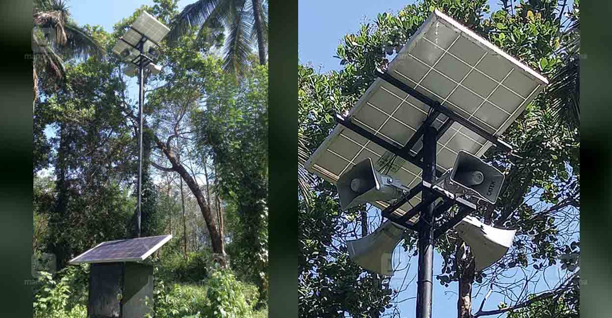 എലിഫന്റ് റിപ്പല്ലർ: ആനയെ തുരത്താന്‍ യന്ത്രം നിർമിച്ച് യുവ സംരംഭക ...