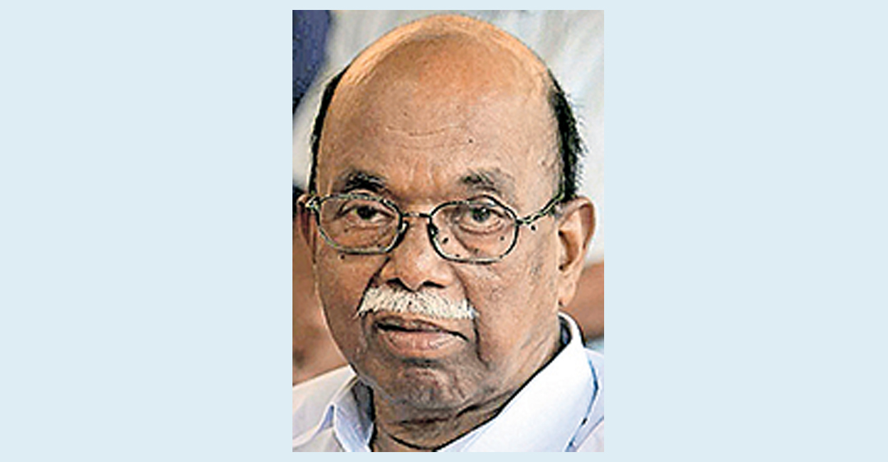 മുൻ എംഎൽഎ വെങ്ങാനൂർ പി.ഭാസ്കരൻ അന്തരിച്ചു