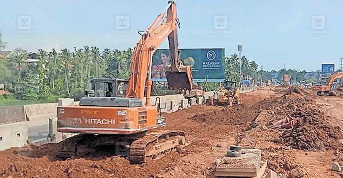 അടിപ്പാത നിർമാണത്തിന് കൂടുതൽ തൊഴിലാളികളെത്തി; മുരിങ്ങൂരിലും ...